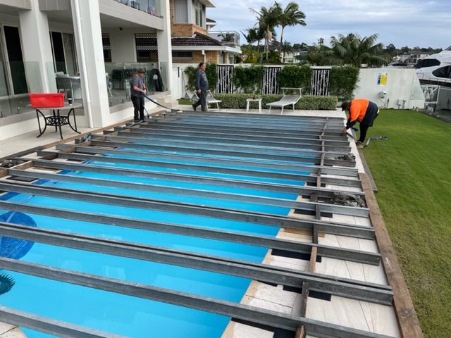 Dancetime Hire - Floor Over Pool