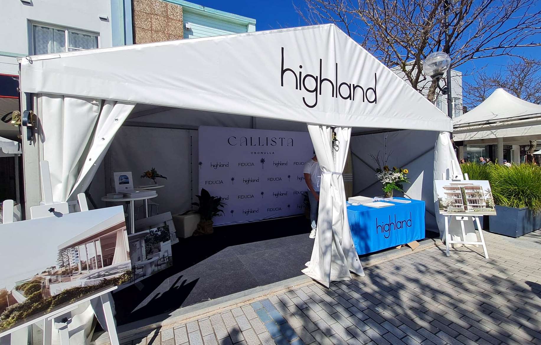 Corporate Branded Marquees and Displays - Dancetime Hire